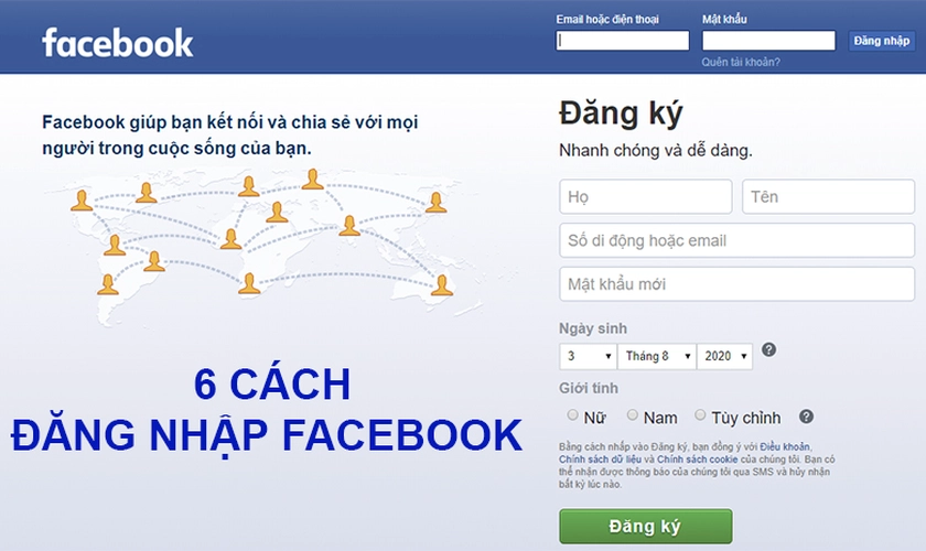 Cách đăng nhập Facebook khi quên tài khoản nhanh nhất 2024