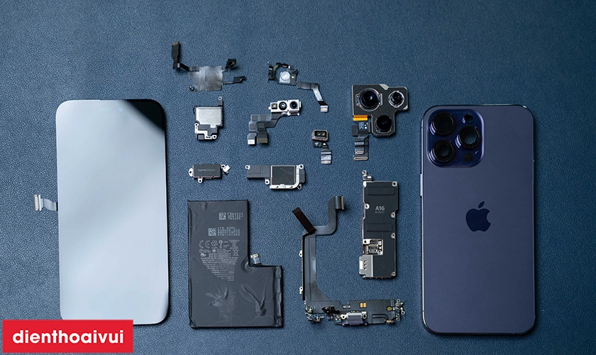Teardown iPhone 14 Pro Max | Bên trong iPhone 14 Pro Max có gì