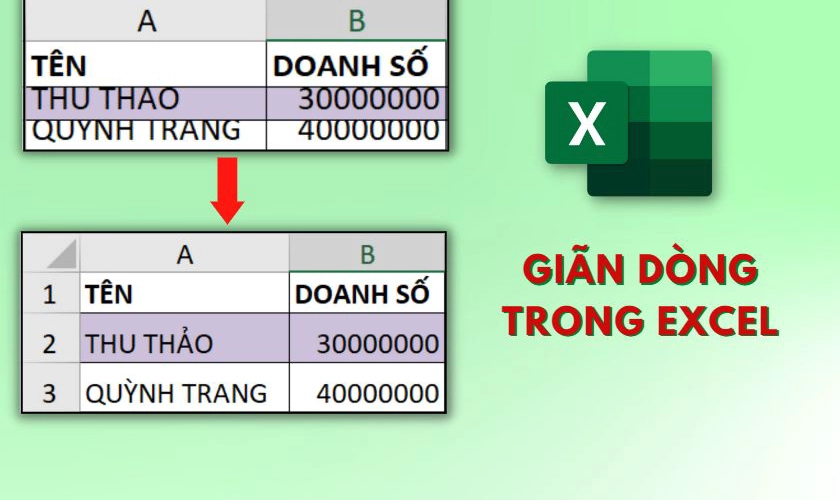 Cách Giãn Dòng Trong Excel Cực Nhanh Chỉ Trong 10s