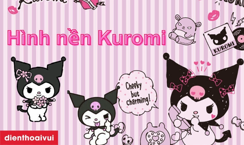 Hình nền Kuromi cute nhất cho điện thoại và máy tính
