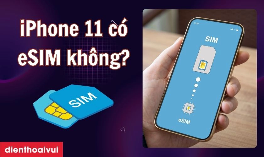 iPhone 11 có eSIM không? Cách kiểm tra SIM iPhone 11