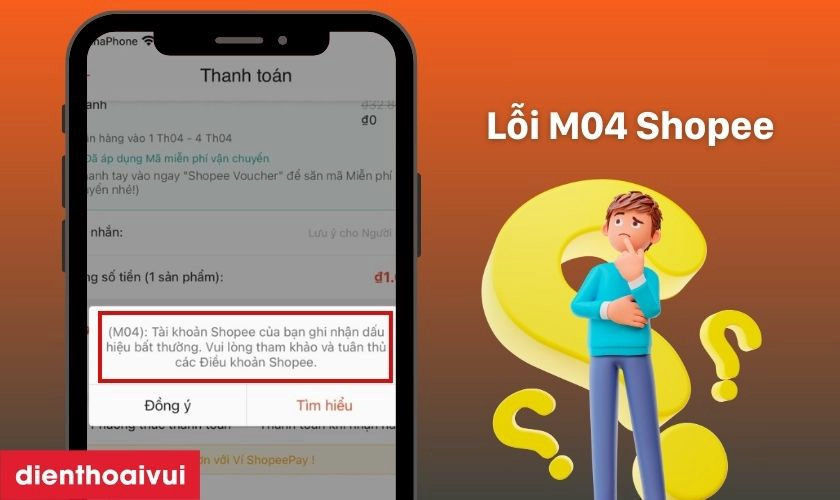 Lỗi M04 Shopee là do đâu, cách khắc phục thành công 2024
