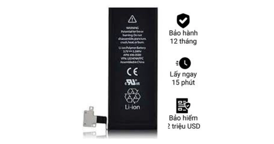 Thay pin iPhone 4, 4s Chính hãng | Giá rẻ | Lấy nhanh - Bảng giá
