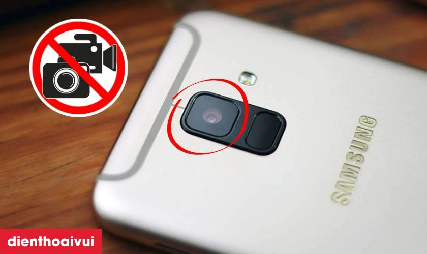 Thay camera sau Samsung Galaxy A6 lấy liền tại TPHCM, Hà Nội