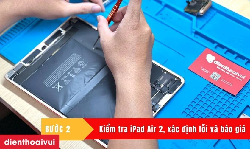 Thay pin iPad Air 2 chính hãng Deji giá rẻ 2025