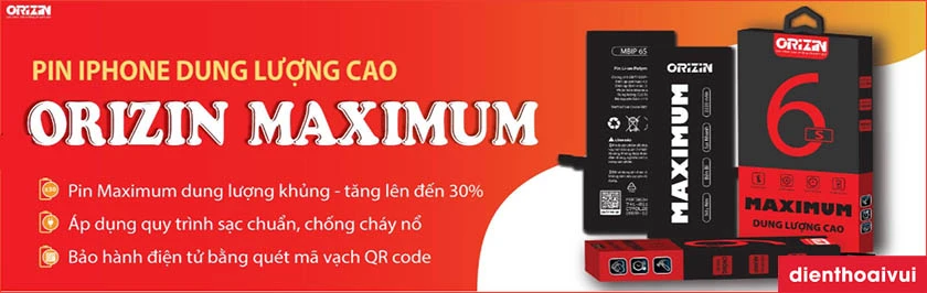 Orizin - Thay màn hình, pin iPhone giá tốt, nhanh tại Điện Thoại Vui