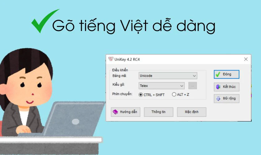 Cách cài Unikey trên máy tính đơn giản, nhanh nhất 2026