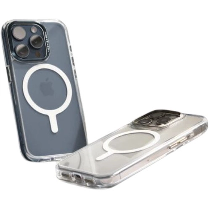 Ốp lưng iPhone 15 Pro Max Devilcase bản tiêu chuẩn hỗ trợ Magsafe trong suốt viền camera chính ...