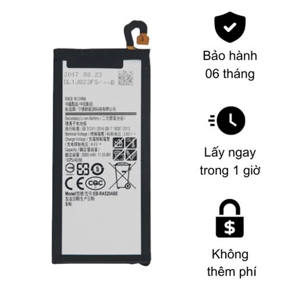 Thay pin Samsung A5 2017 | Uy tín giá rẻ TPHCM, Hà Nội 2024