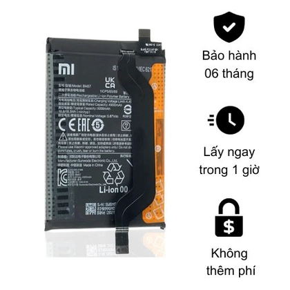 Thay pin Xiaomi Redmi Note 10 Pro 5G | Giá rẻ - Lấy ngay